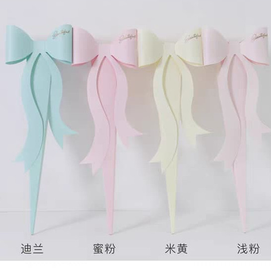 Jual Box Bunga Buket Pita | Flower Cone Paper Harga Satuan | Shopee ...