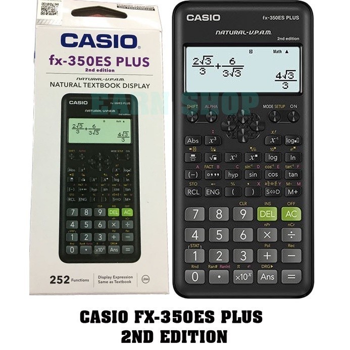Jual Casio FX-82MS Kalkulator Calculator Casio FX-991ES PLUS Portable ...