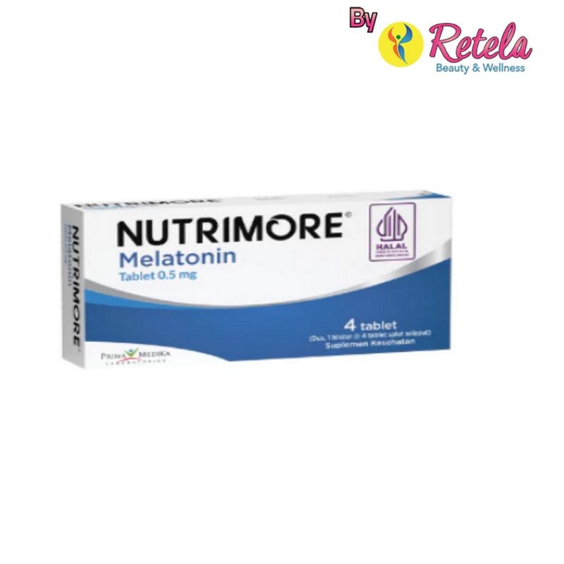Jual NUTRIMORE MELATONIN 1 BLISTER@4TAB | Shopee Indonesia