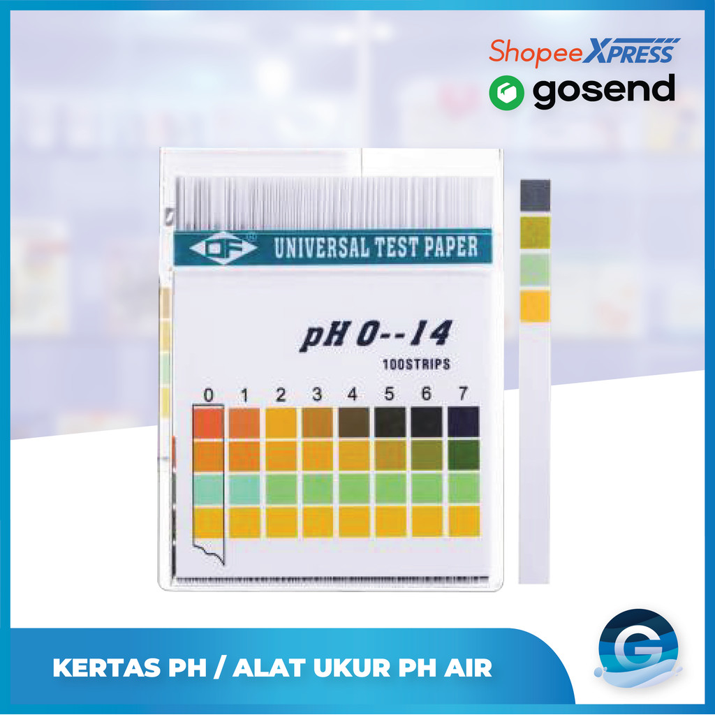 Jual kertas lakmus ph alat ukur air minum kadar asam basa Ph Indicator ...