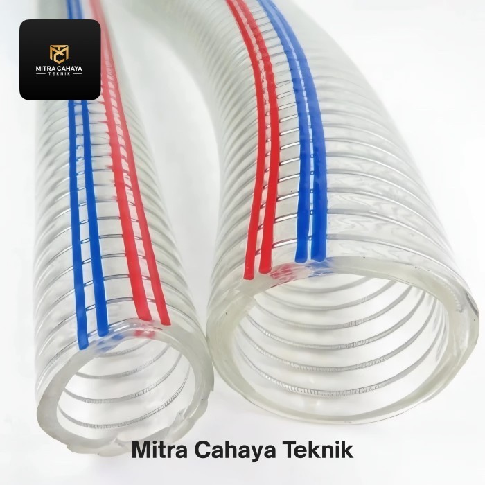 Jual Selang Kawat Spiral / Spring Hose ukuran 1 inch x 50 m per roll ...