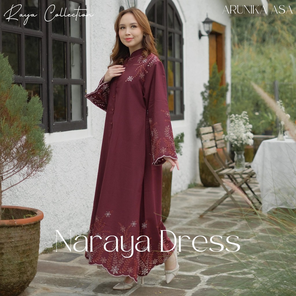 Jual Naraya Dress | ATKEY Raya Collection | Shopee Indonesia