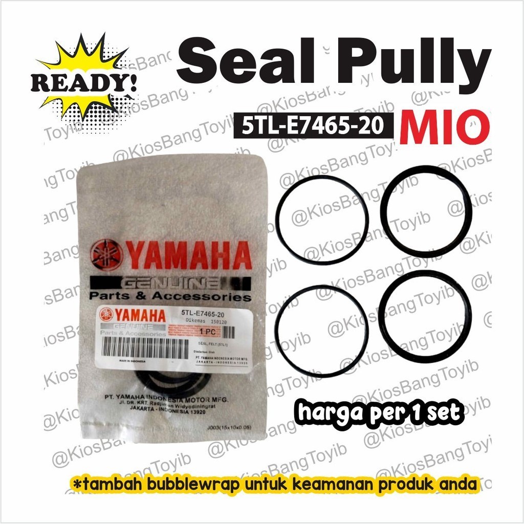 Jual Seal Sil Pully + Oring Yamaha Mio Sporty Mio Smile Fino (5TL-E7465) | Shopee Indonesia