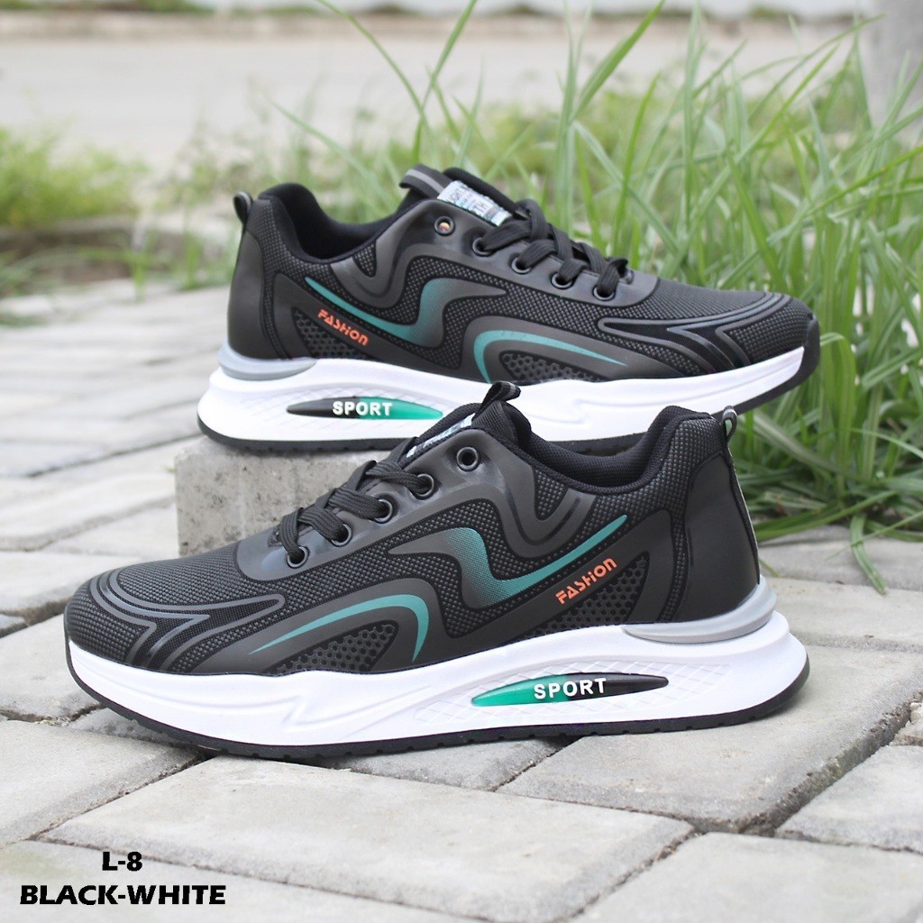 Jual NEW ARRIVAL!!! Sneakers Sports Pria Premium Import ML-8 Sepatu ...
