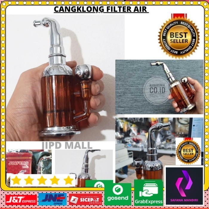 Jual Saringan Botol Hias Pipa Filter Air Multifungsi Water Pipe Filter ...
