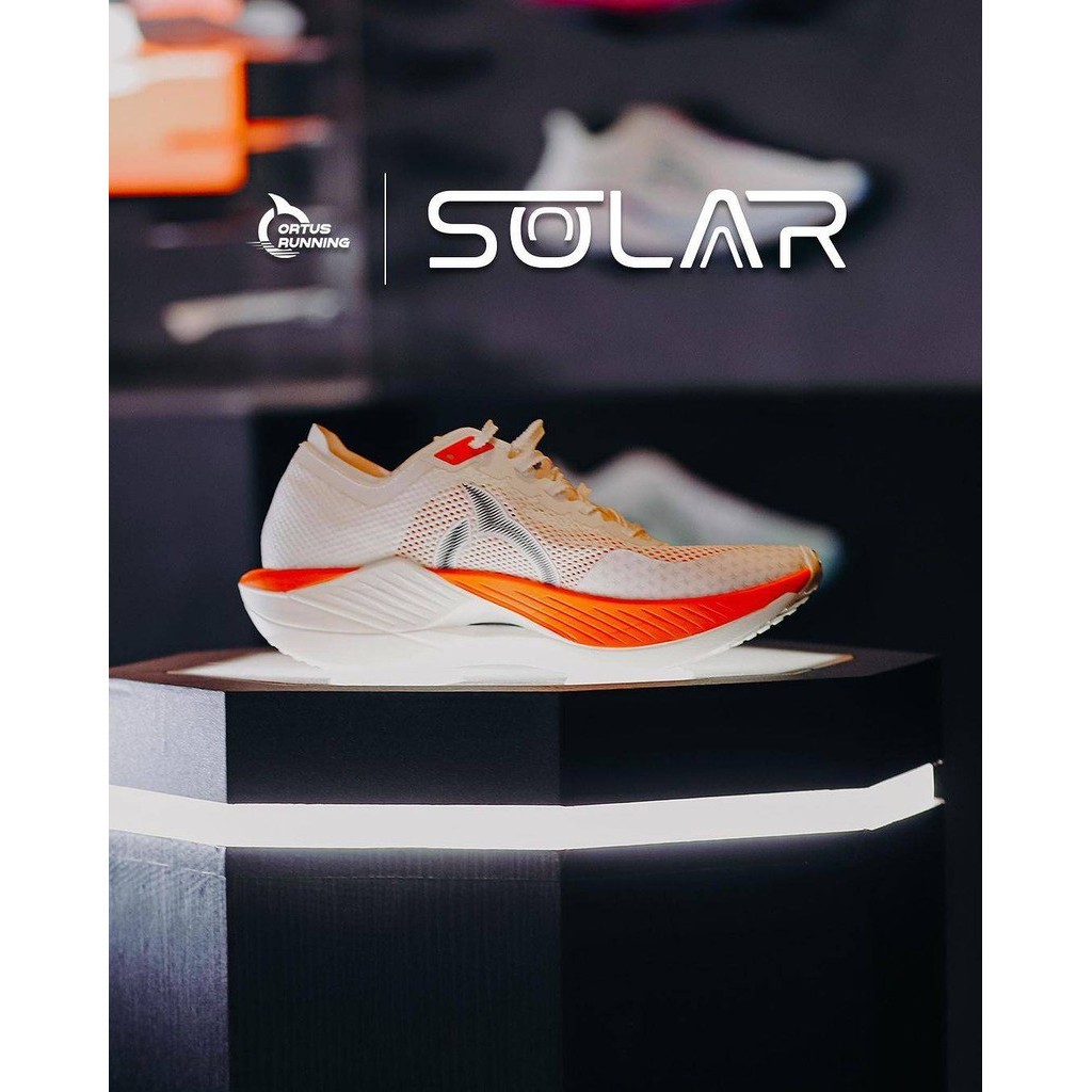 Jual PROMO!!! ortuseight solar off white otrange sepatu running ...