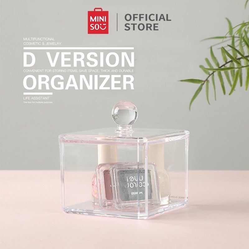 Jual Miniso Official Cosmetic and Jewelry Organizer Multifunctional/rak ...