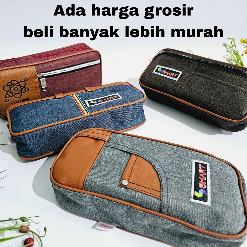 Jual GG Kotak Pensil Sleting Shintoeng-Smart/Pencil Pouch/Tempat Pensil ...