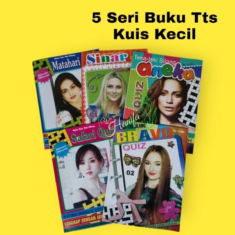 Jual Buku Tts Kuis Kecil Teka Teki Silang MURAH | Shopee Indonesia