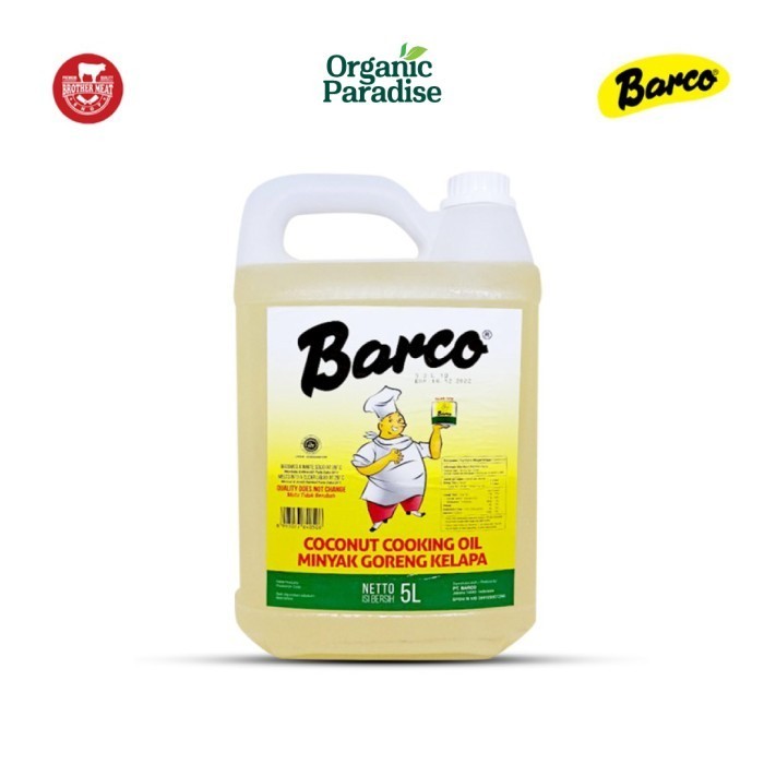 Jual BARCO Minyak Goreng Kelapa 5 Liter / Coconut Cooking Oil Barco 5 ...