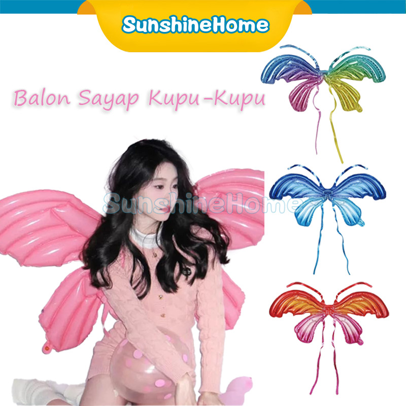 Jual Sayap Balon Huruf Balon Latex Balon Ulang Tahun Dekorasi Ulang ...