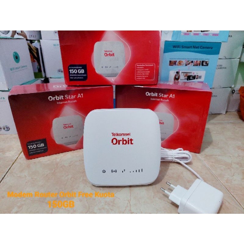 Jual Modem Home Router WiFi Telkomsel Orbit Star 1 Free 150GB Bypass ...