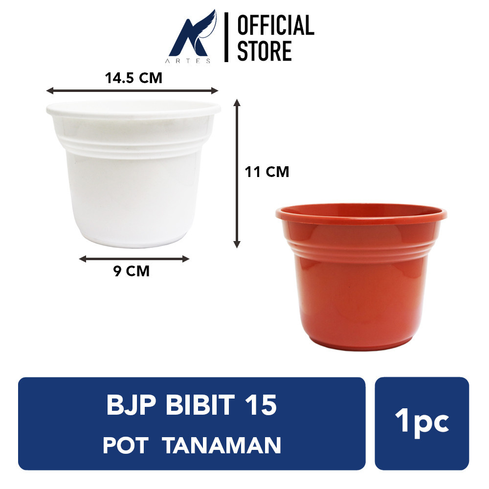 Jual BJP BIBIT 15 Pot Tanaman Tumbuhan Hias Bunga Plastik Warna Merah ...