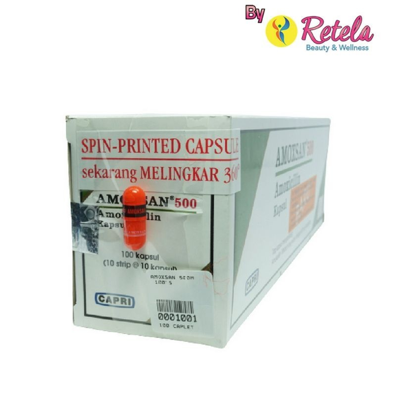 Jual Amoxsan 500Mg 1 Strip 10 Capsul | Shopee Indonesia