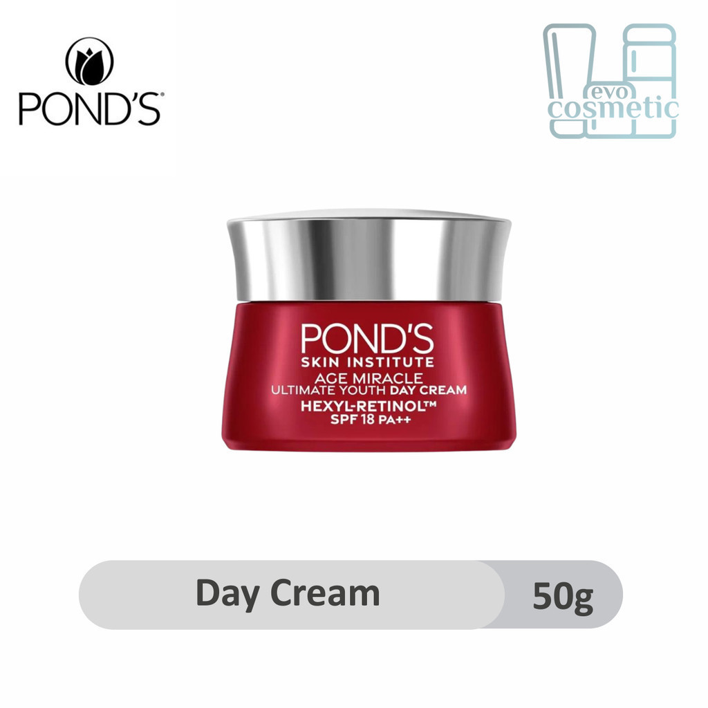 Jual Ponds Age Miracle Moisturizer Day Cream 50g | Shopee Indonesia