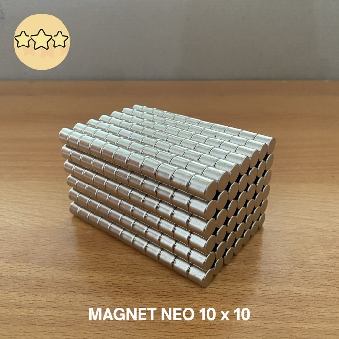 Jual 10*10mm Magnet Neodymium 10x10MM Silinder 10x10 mm 10mm x 10mm 10* ...