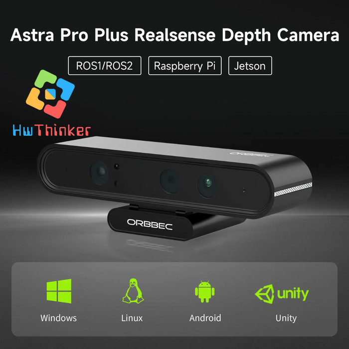 Jual Astra Pro Plus AstraPro Realsense Deep Cam Depth Camera 3D RGBD ...