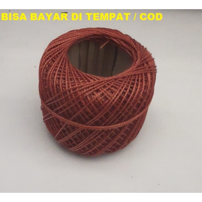 Jual BENANG NILON COKLAT / NILON UNTUK SOL SEPATU / BENANG SERBAGUNA ...