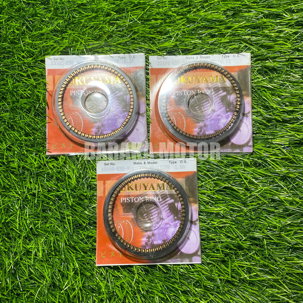 Jual Ring Piston Ring Seher Honda GL Pro Neotech Tiger Megapro Original Fukuyama (OS 25/ OS 75 ...