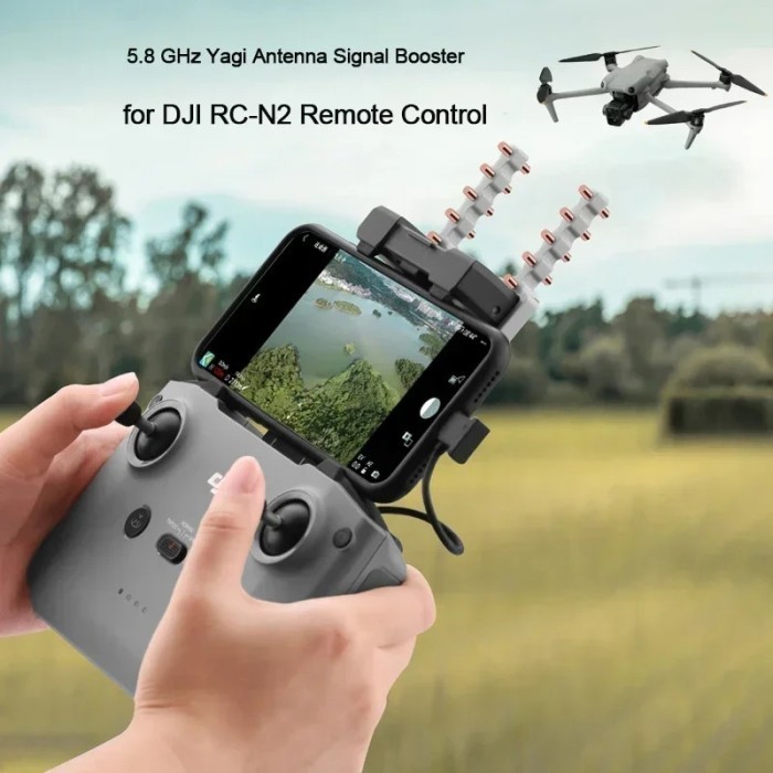 Jual Yagi Antena Signal Booster DJI Mini 4 PRO RC-N2 5.8GHz Range ...
