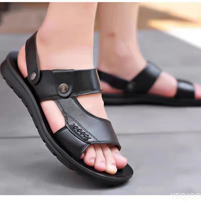 Jual Sandal slop pria kulit REVA SANDAL KULIT PRIA TERBARU SANDAL SLOP ...