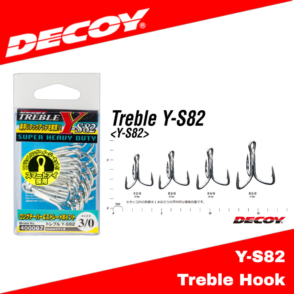 Jual Decoy Y-S82 Treble Hook Super Heavy Duty | Shopee Indonesia