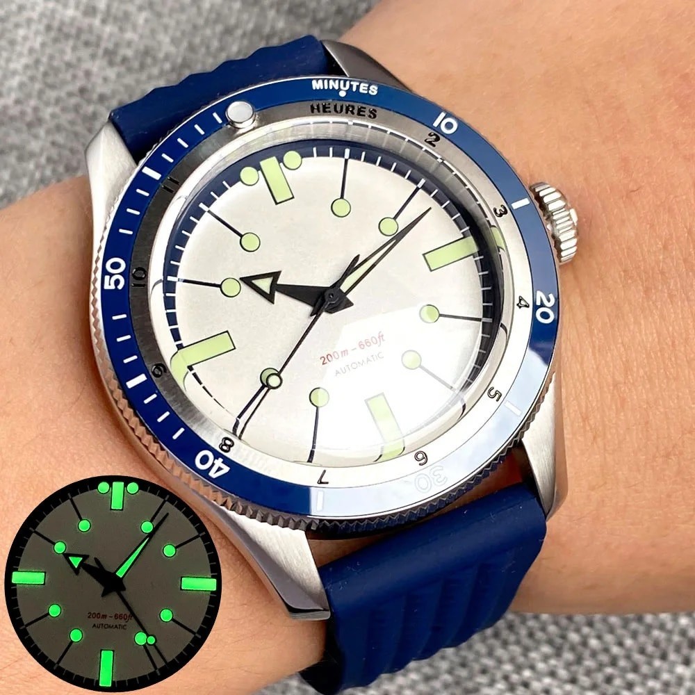 Jual Jam Tangan Pria Diver 40mm Tandorio NH35A PT5000 Mechanical ...