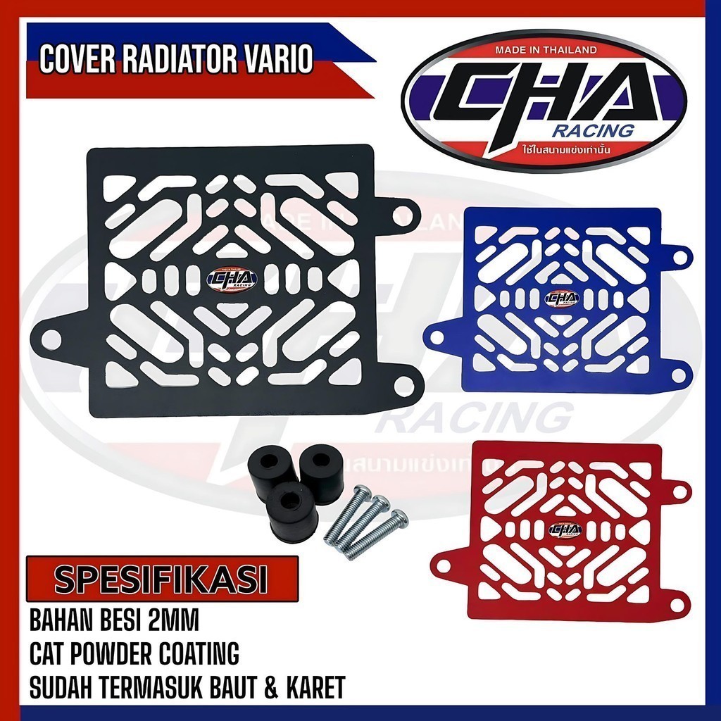 Jual Cover Radiator CHA Model CYBER Motor Honda VARIO 125 150 PCX 150 ...