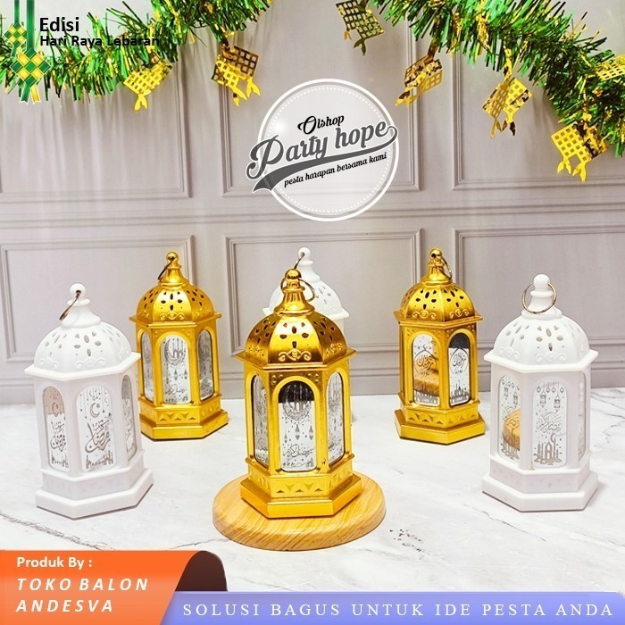 Jual isi 12 Lentera Lilin Lebaran / Lampu Led Lilin elektrik Souvenir ...
