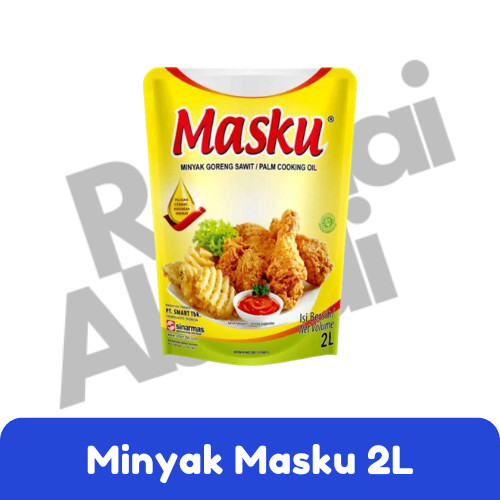 Jual MINYAK GORENG MASKU REFILL 2 LITER | KEMASAN POUCH | Shopee Indonesia