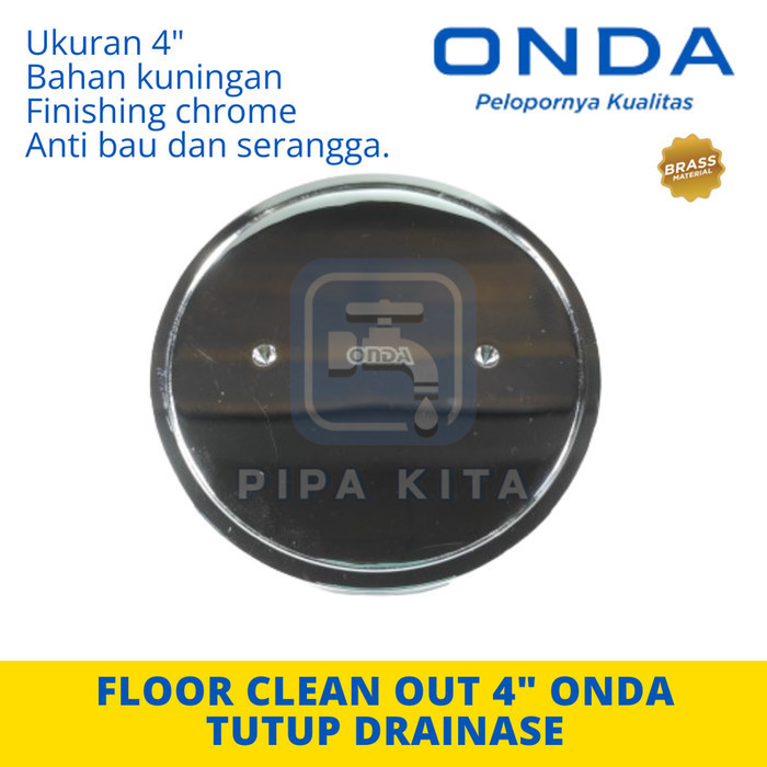 Jual Floor Clean Out 4 inch Kuningan FCO ONDA | Shopee Indonesia