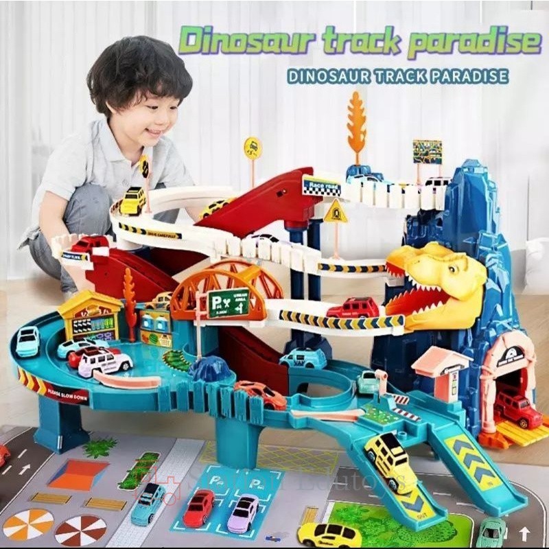Jual [station] Mainan Anak Mobil Mobilan Trek Petualangan Perbukitan ...