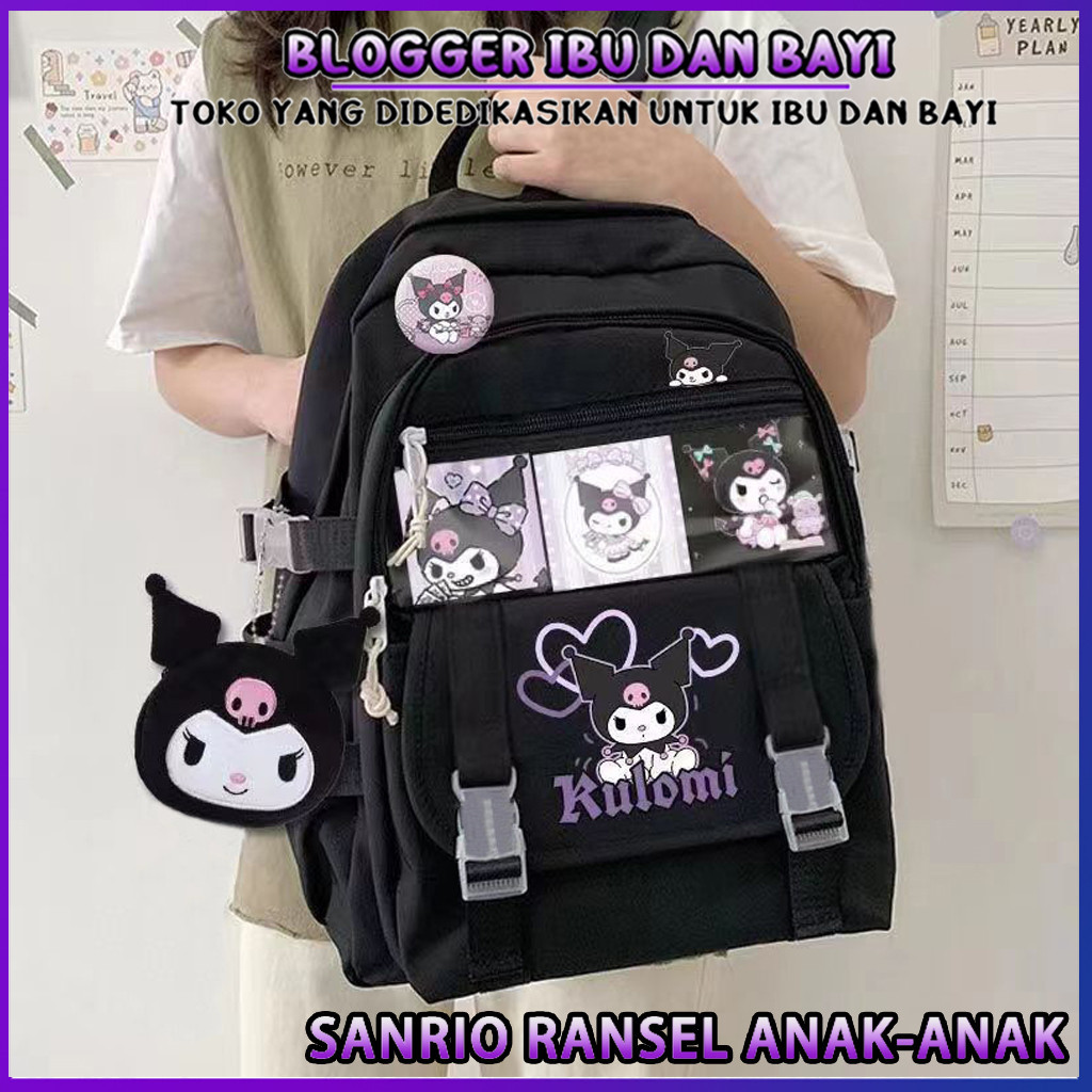 Jual Ransel kartun anak/Ransel kuromi/Ransel anak karakter/Tas Kuromi/Tas Sekolah Anak | Shopee ...