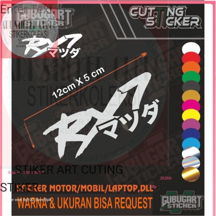 Jual CUTTING STICKER JEPANG KEREN VIRAL | Shopee Indonesia