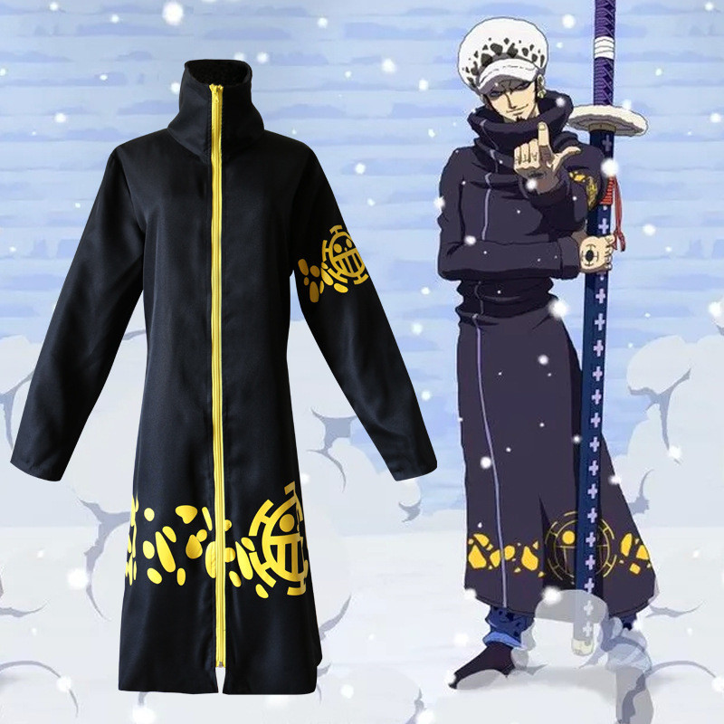 Jual One Piece Kostum Anime Cosplay Jubah Luo Cosplay Jas Luo 2 Tahun ...