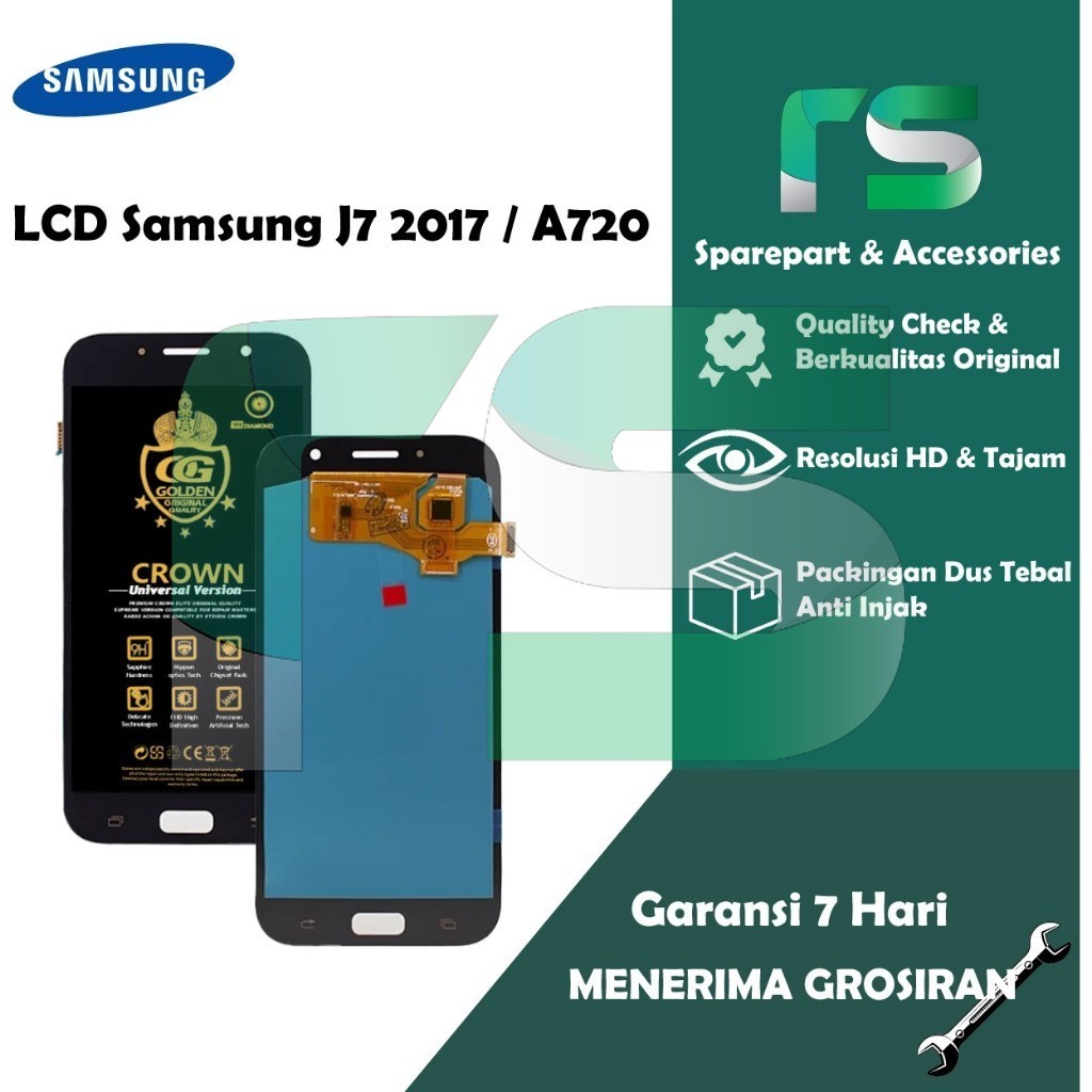 Jual LCD FULLSET SAMSUNG A7 2017 A720 ORIGINAL TOUCHSCREEN 1:1 | Shopee Indonesia