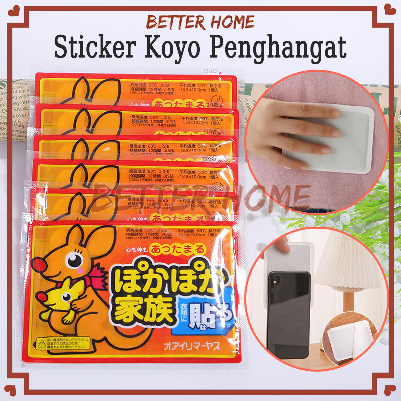 Jual Koyo Pemanas Kangaroo/Sticker Koyo Penghangat/Body Warmer Heatpack ...