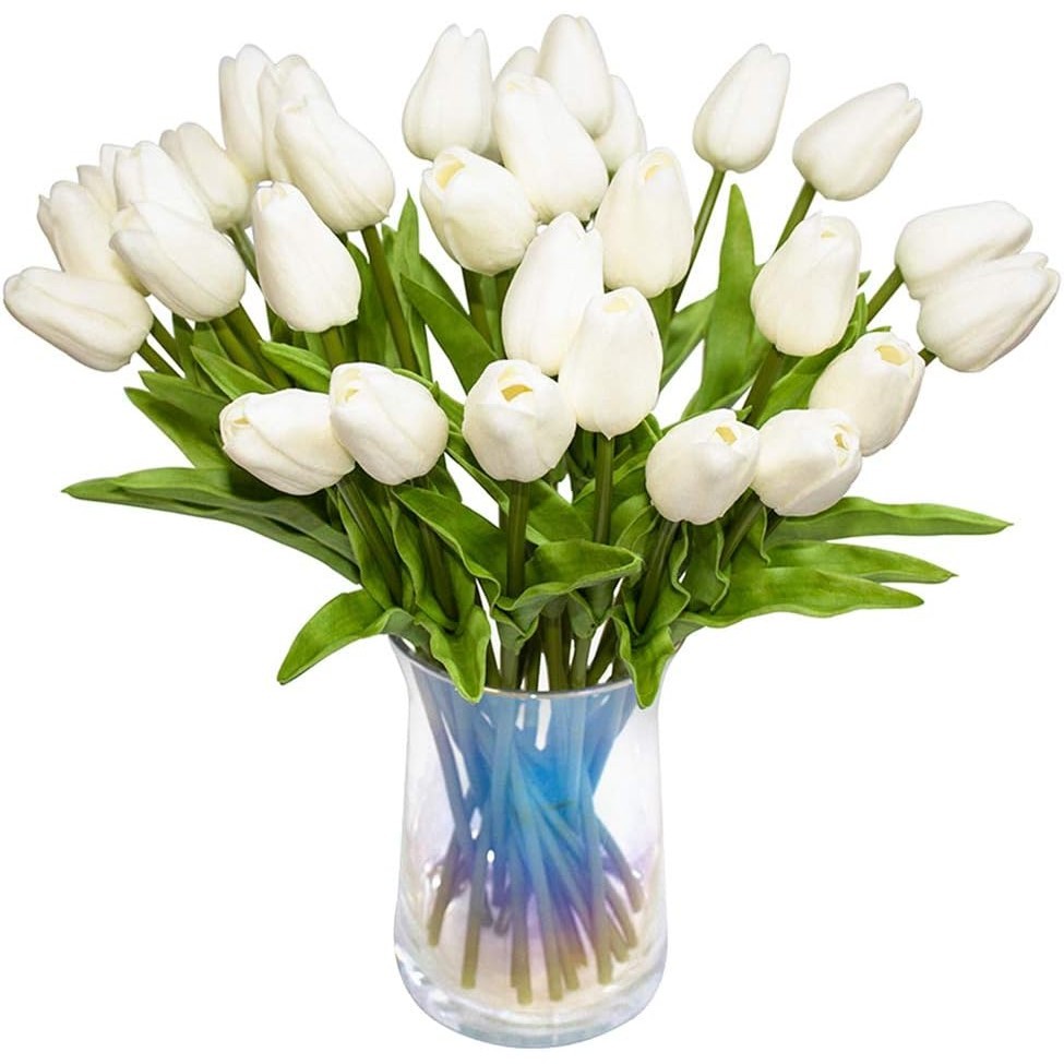 Jual Bunga Artificial Hiasan Rumah 35cm / Bunga Tulip Artificial ...