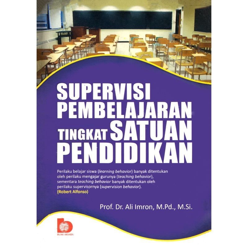 Jual Supervisi pembelajaran tingkat satuan Pendidikan / Ali Imron ...
