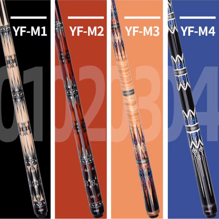 Jual Stick Billiard Carbon Yfen M1-M2-M3-M4 Series || Pool Cue Carbon ...