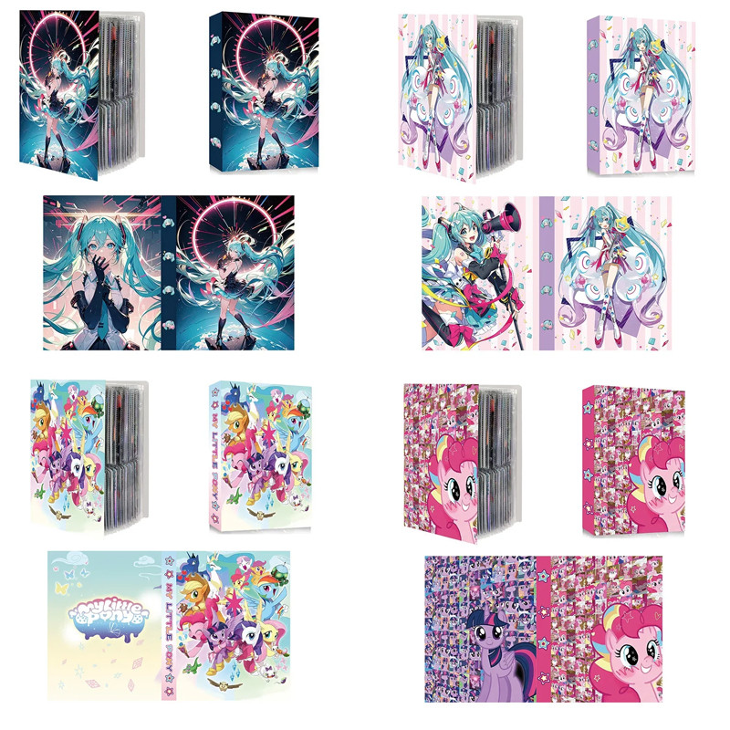 Jual My Little Pony Virtual Idol Hatsune Miku 240 Pack Cards Album Map ...