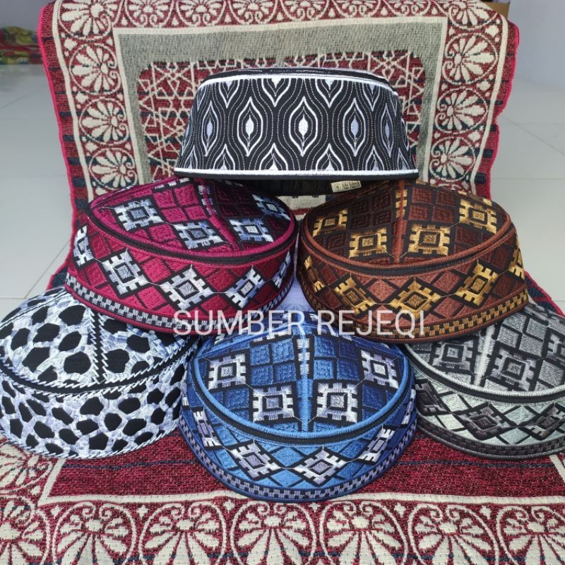 Jual Idul Fitri Peci Ramdhan Pakistan Haji Alay Kopiah Santri Pakistan ...