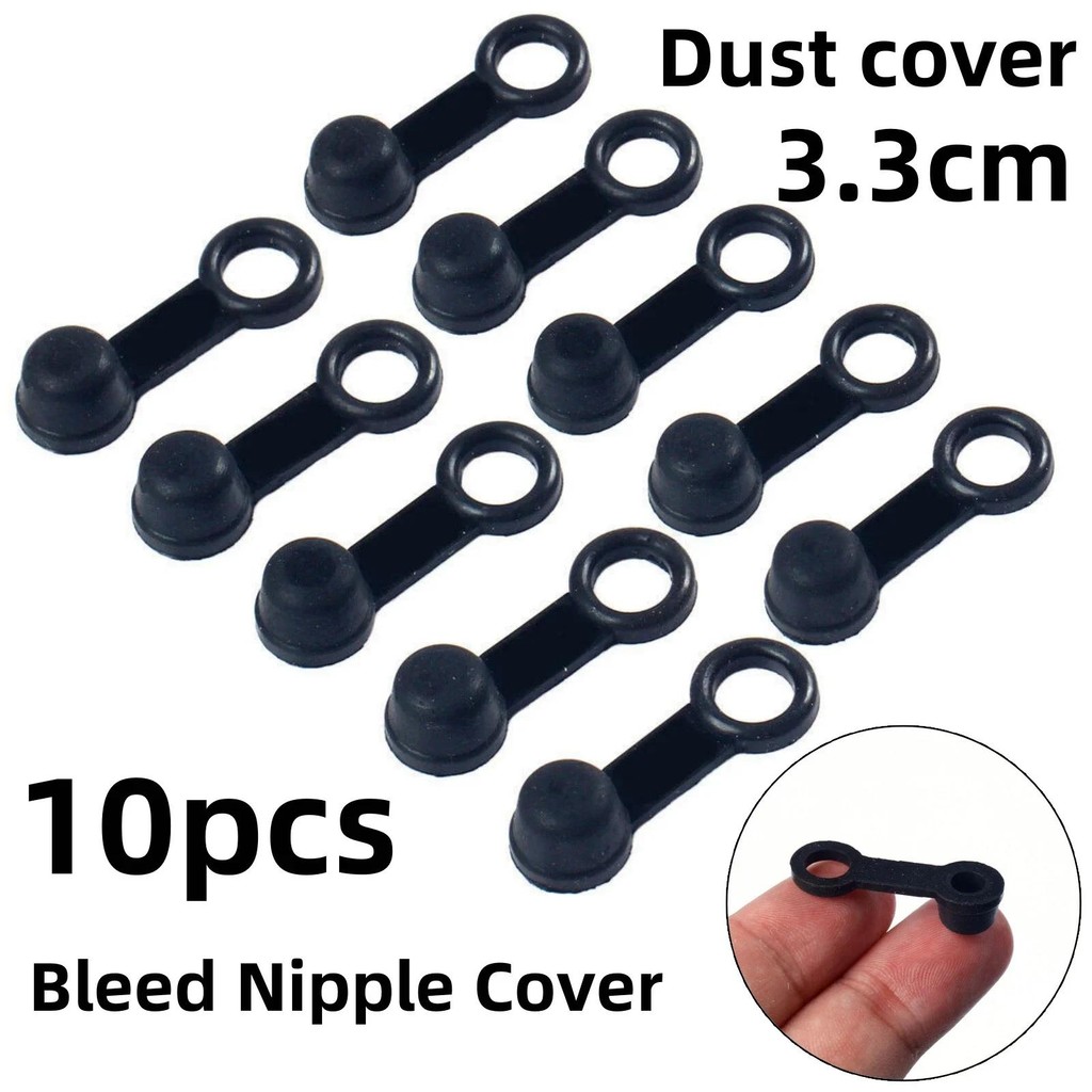 Jual 10 Pcs Motorcycle Motorbike Brake Caliper Dust Cap Bleed Nipple ...