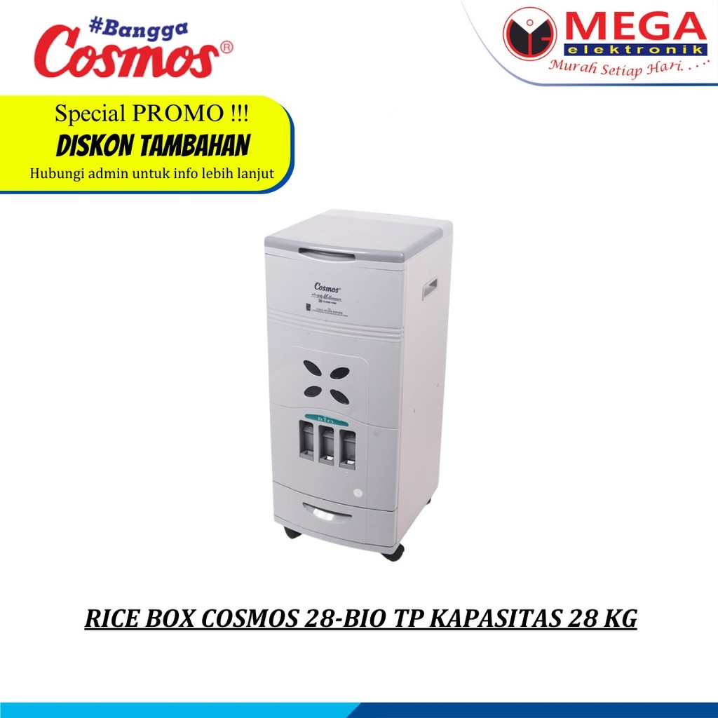 Jual RICE BOX COSMOS 28-BIO TP KAPASITAS 28 KG | Shopee Indonesia
