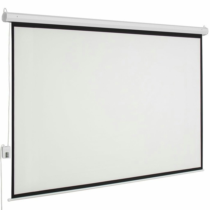 Jual Screen Projector 200" Motorized / Layar Proyektor Elektrik 200 ...
