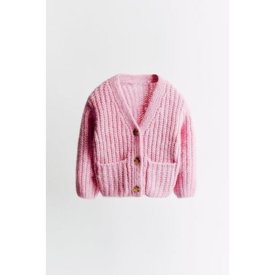 Jual Atasan sweater cardigan outer anak ZARA - knitted rajut - basic ...