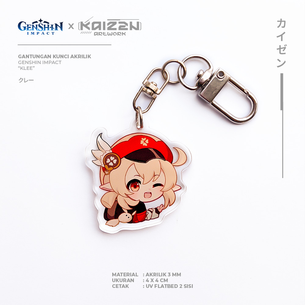 Jual Kaizen Artwork Gantungan Kunci | Keychain Akrilik Anime Game ...