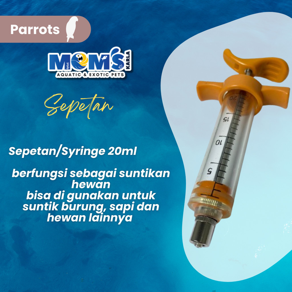 Jual Sepetan/Syringe 20ml Spet Burung | Shopee Indonesia