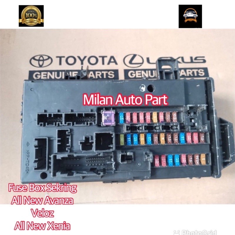 Jual fuse box sekring All New Avanza Veloz Xenia 82600-BZA10 Original ...