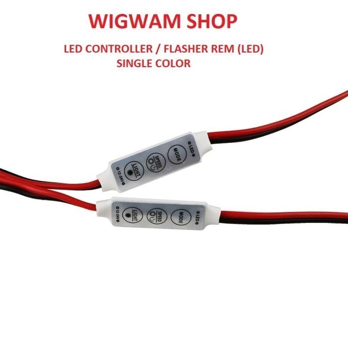 Jual LED Controller Single Color / Flasher rem mobil motor | Shopee ...